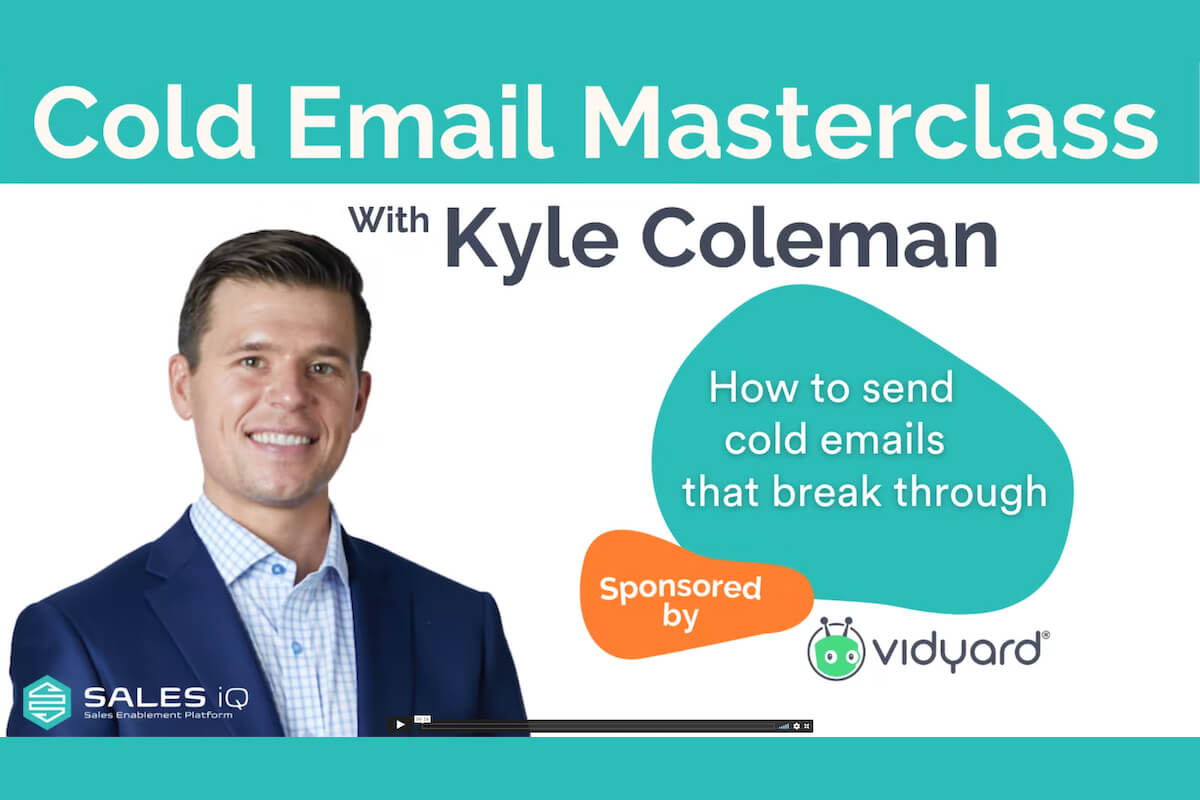 Cold Email Masterclass | SalesIQ